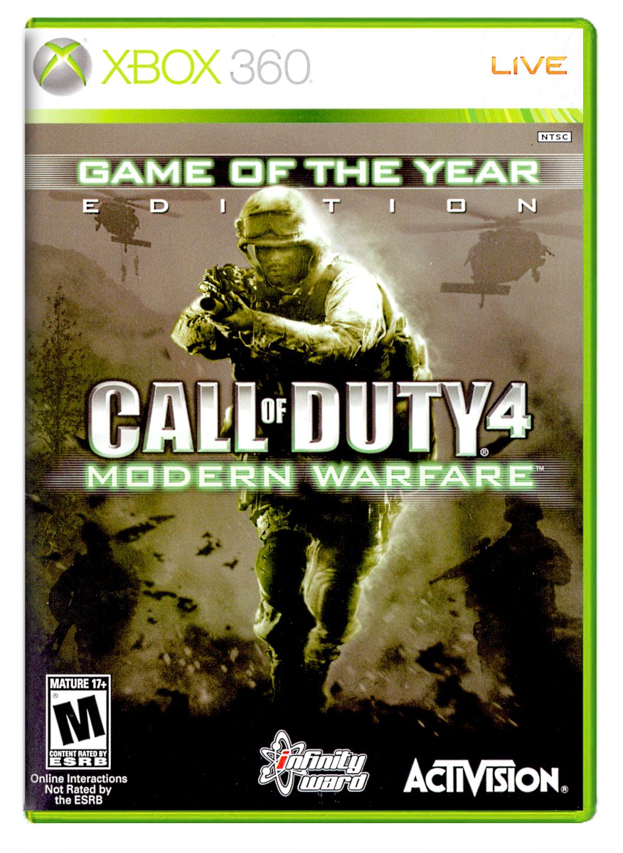 Call of Duty 4: Modern Warfare - Xbox 360 (Refurbished) – Voomwa