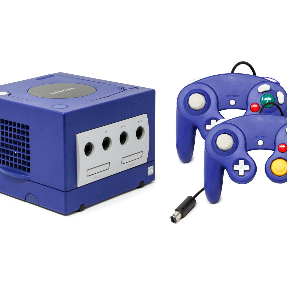 Nintendo GameCube Indigo - 2 Player Pack (Refurbished) – Voomwa