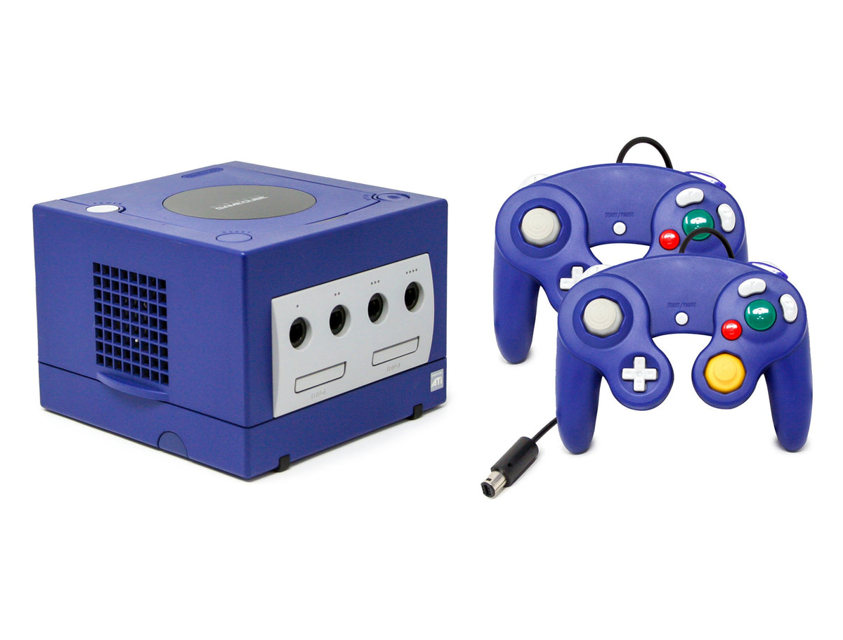 Nintendo GameCube Indigo - 2 Player Pack (Refurbished) — Voomwa