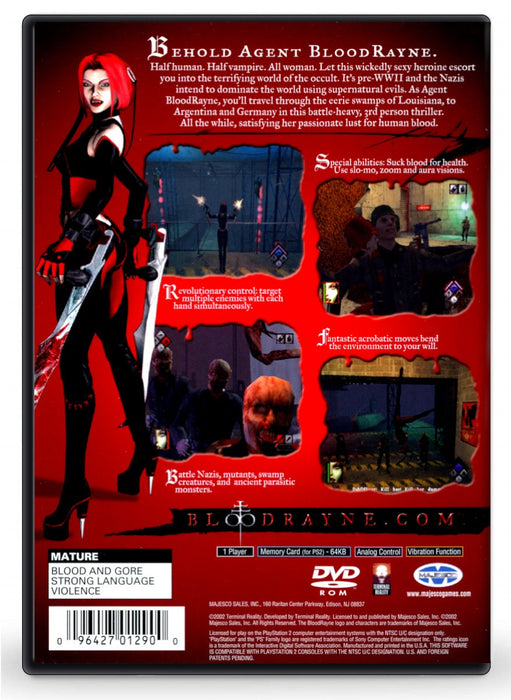 Blood Rayne - PlayStation 2 (Refurbished) — Voomwa