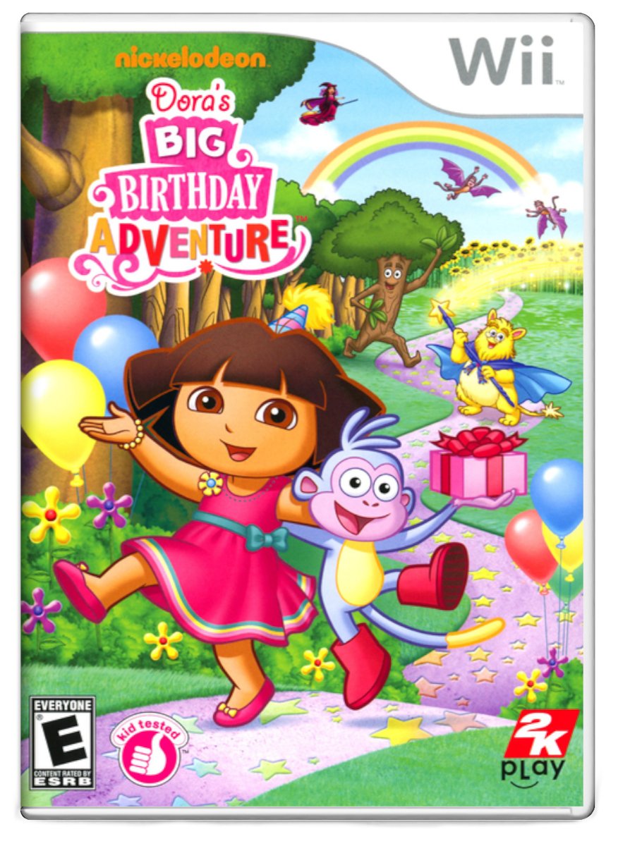 Dora the Explorer: Dora Big Birthday Adventure - Nintendo Wii (Refurbi ...