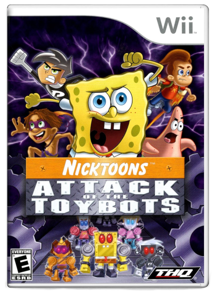 Nicktoons: Attack of the Toybots - Nintendo Wii (Refurbished) — Voomwa