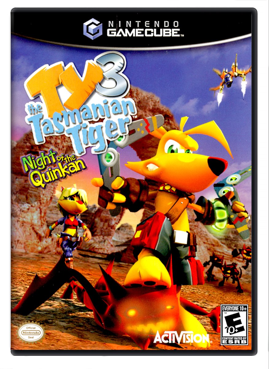 Ty 3: The Tasmanian Tiger Night of the Quinkan - Nintendo GameCube (Re ...