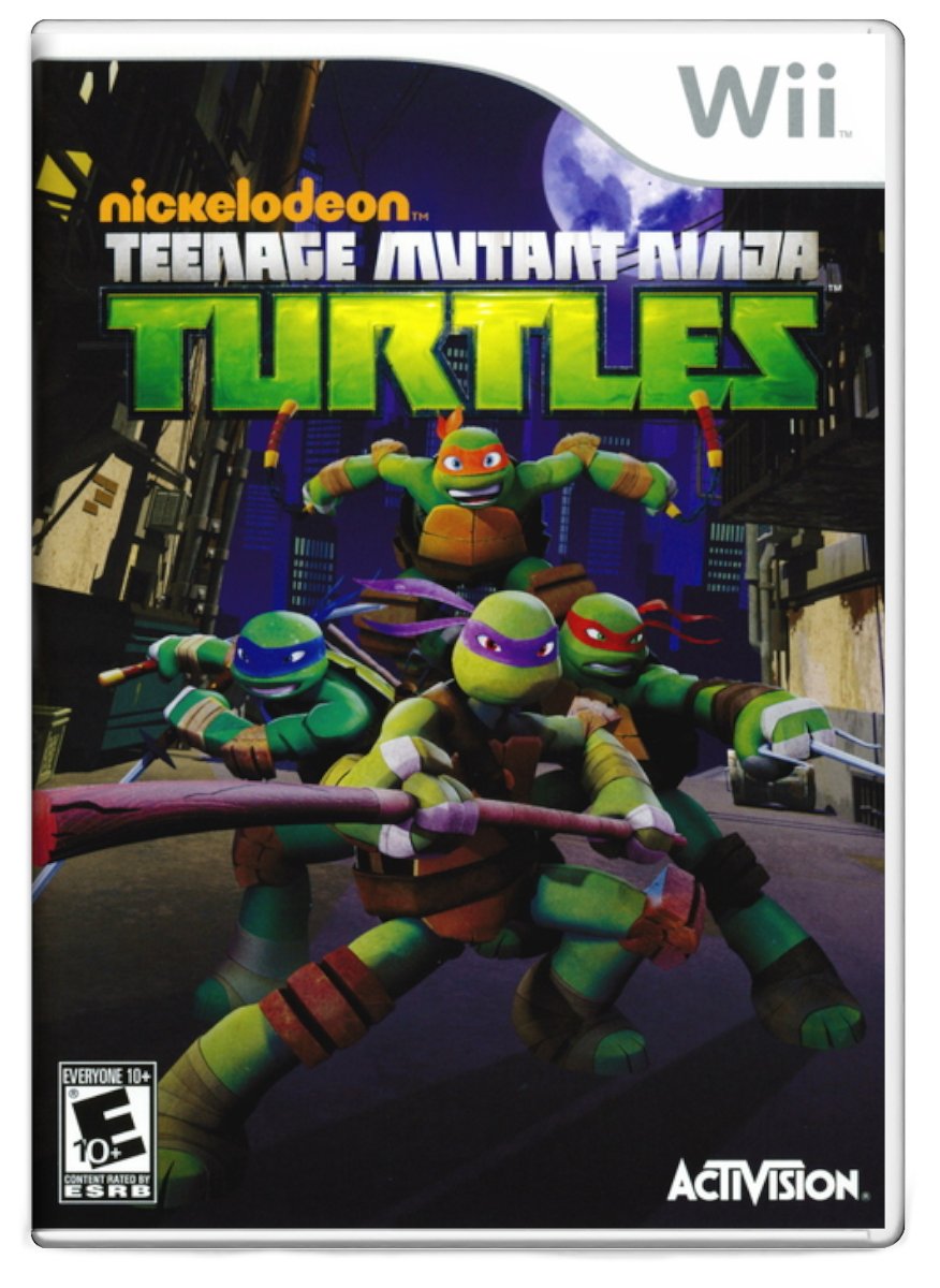Teenage Mutant Ninja Turtles Nickelodeon - Nintendo Wii (Refurbished ...